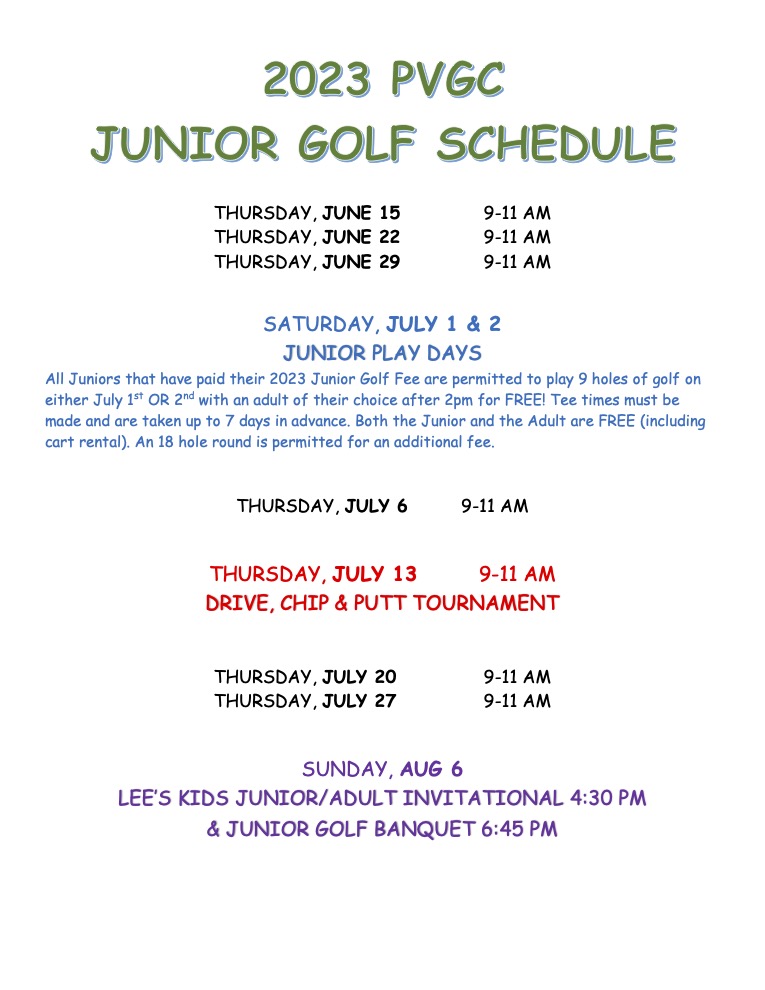 Junior Golf